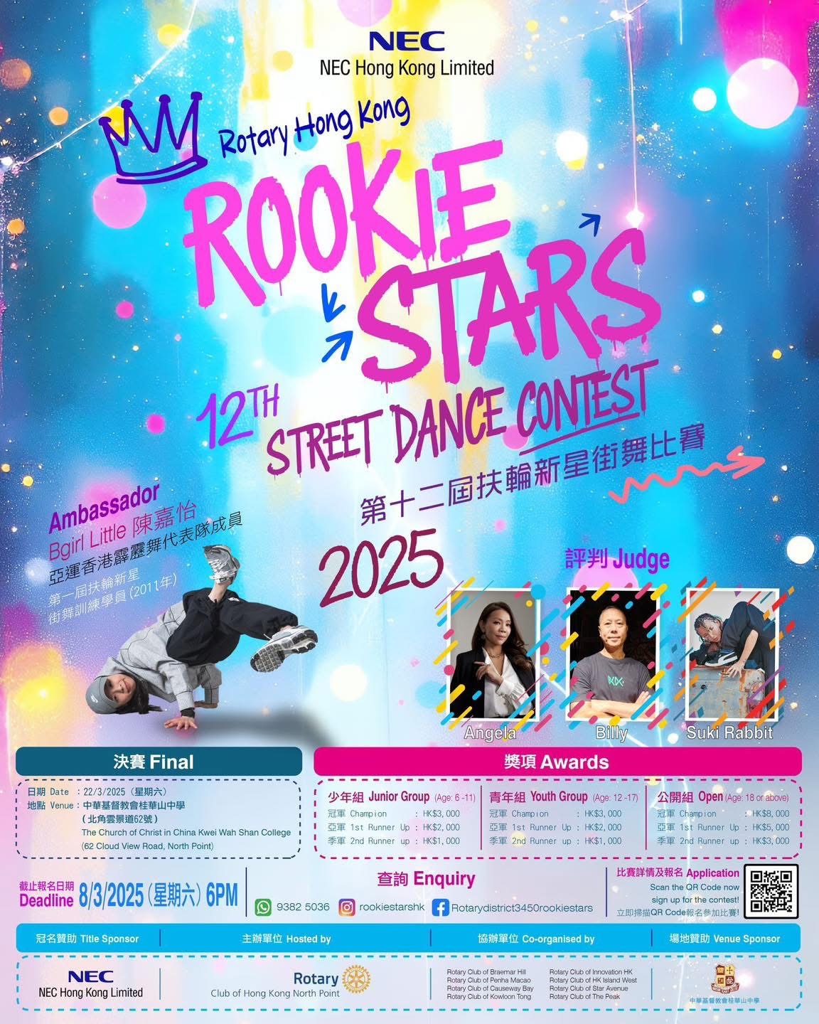 The 12th Rookie Stars Street Dance Contest is coming 🔜 - Rotary Club of ...